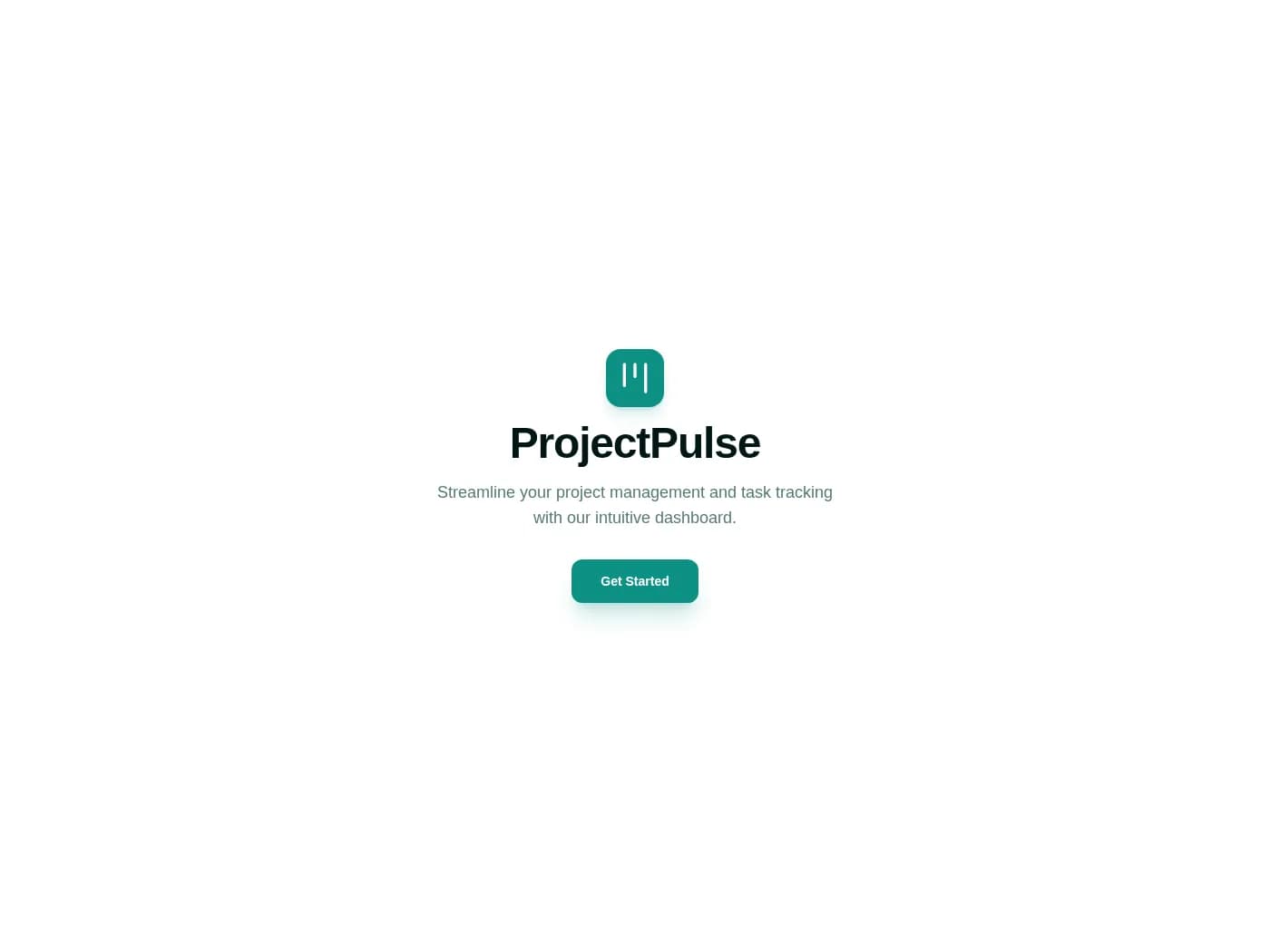 ProjectPulse Dashboard