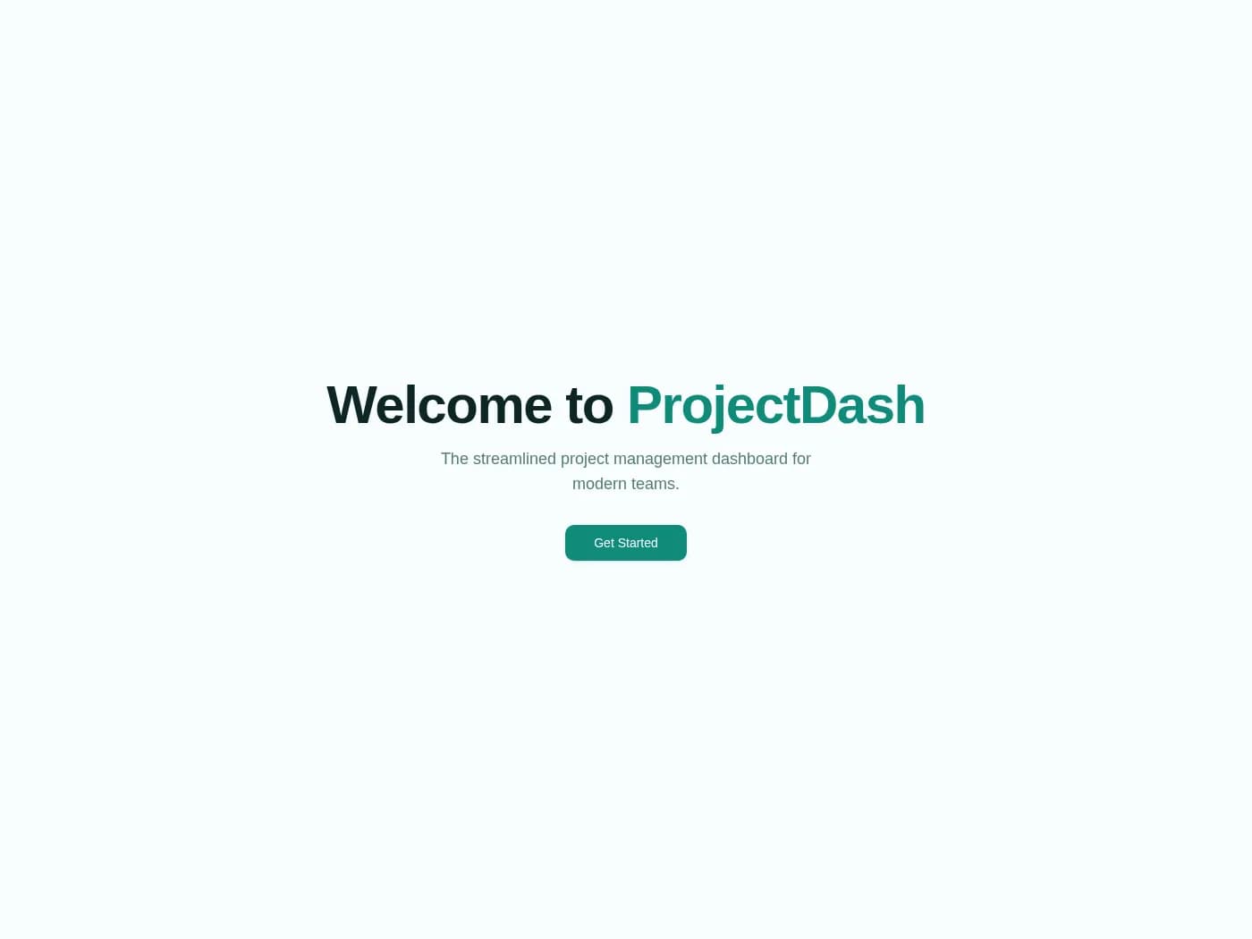 ProjectDash