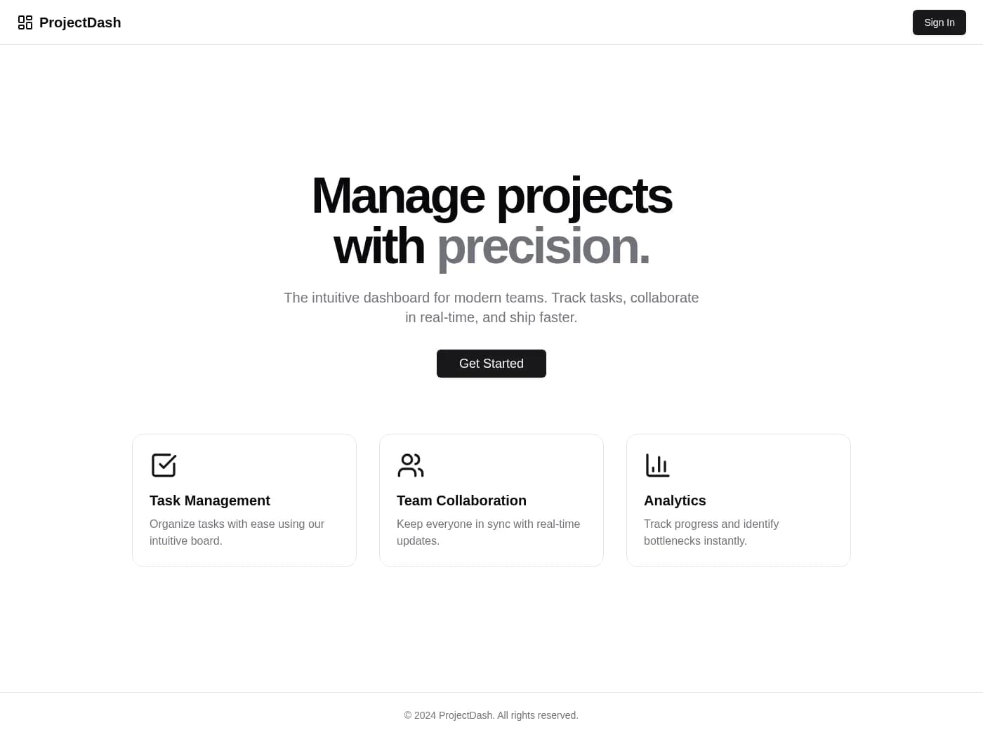 ProjectDash