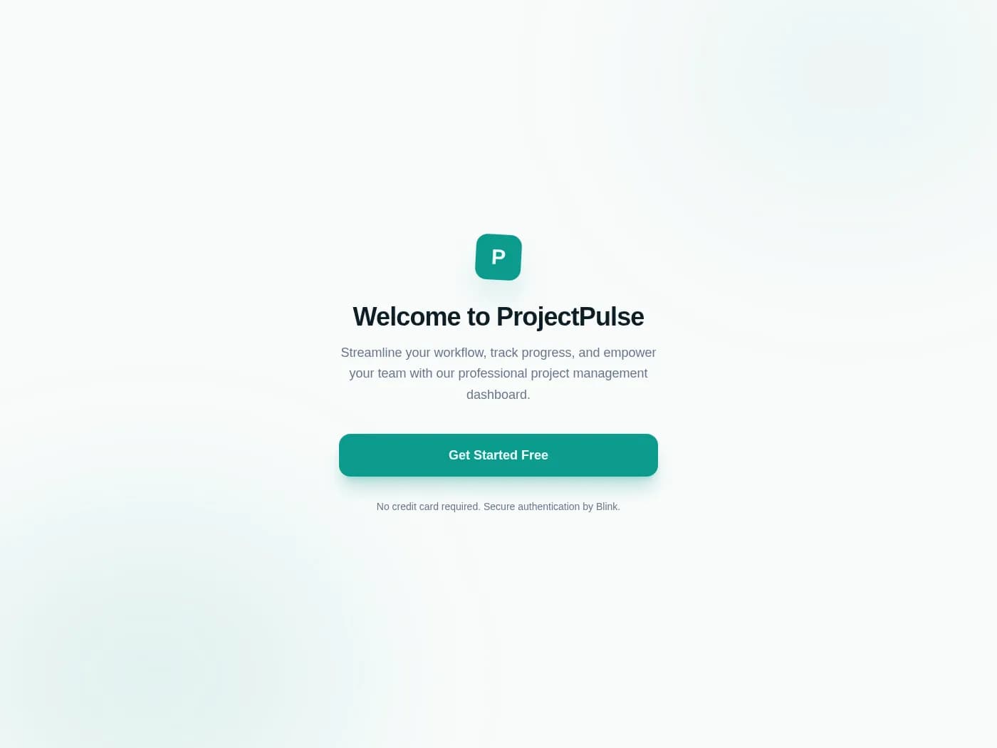 ProjectPulse Dashboard