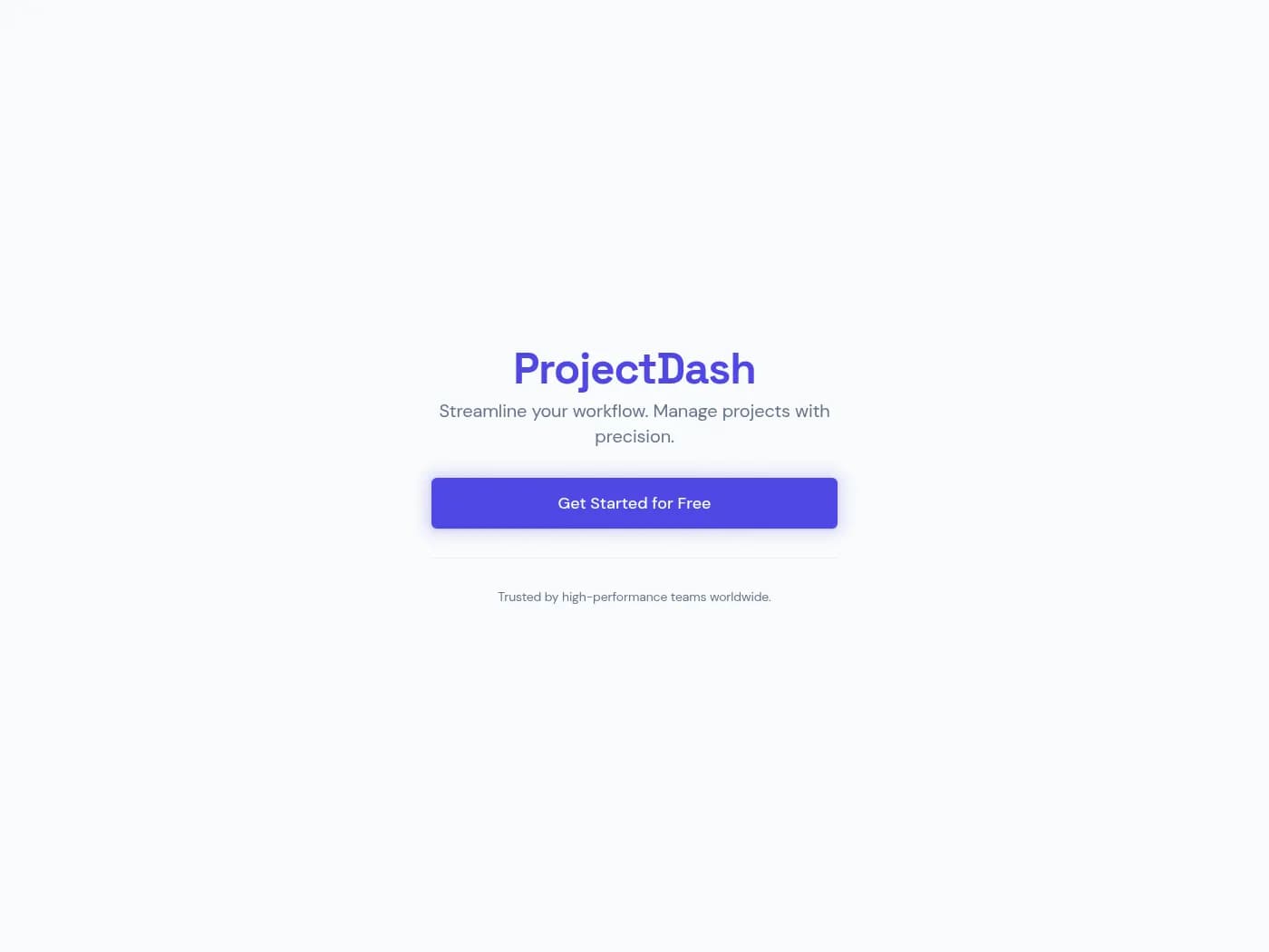 ProjectDash