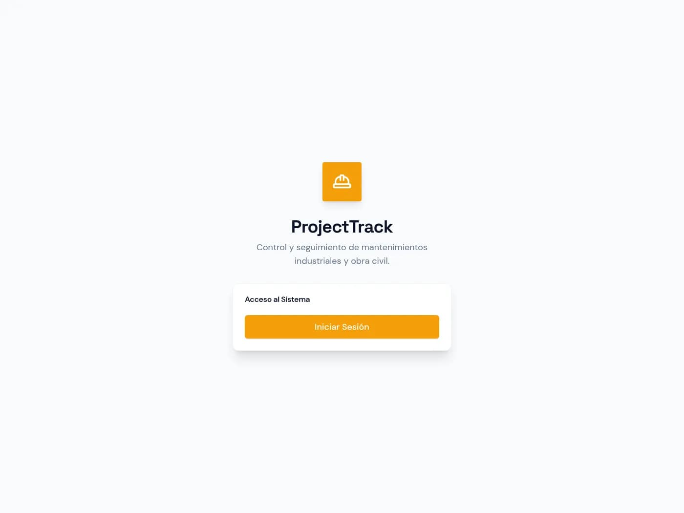 ProjectTrack Dashboard