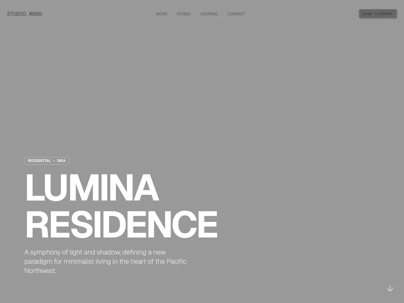 Project Showcase Page