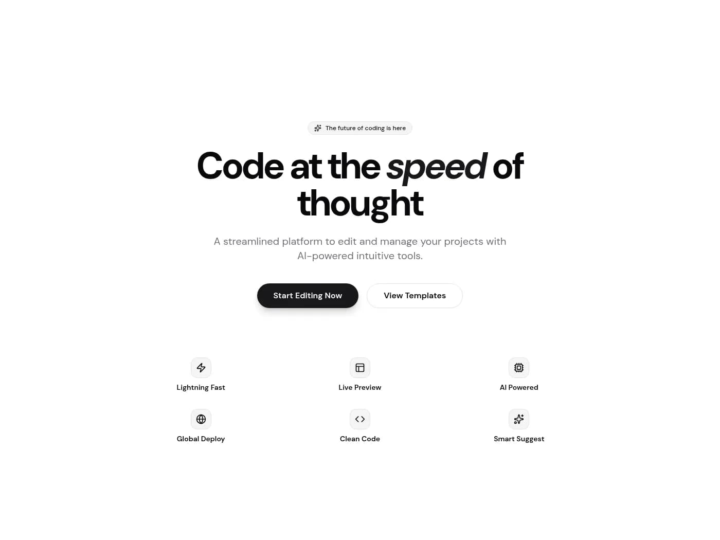 Quick Project Editor
