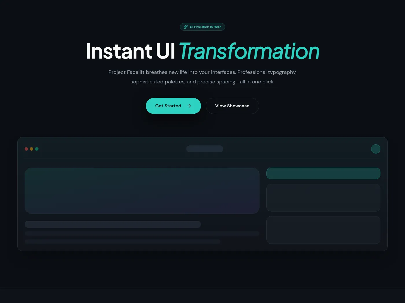 Project Facelift