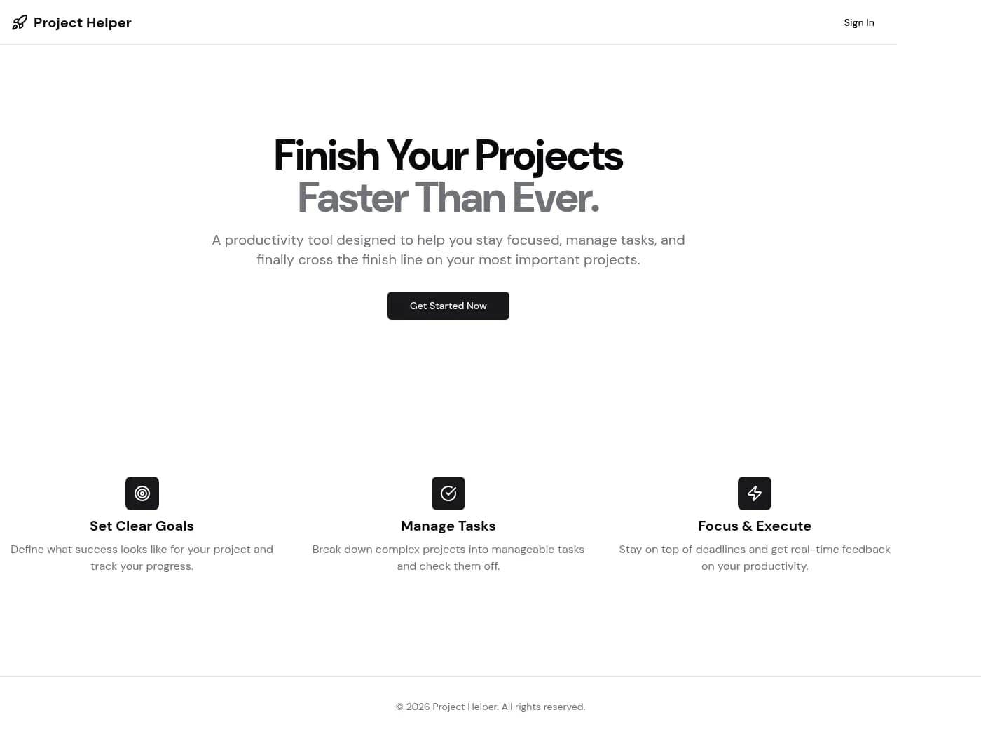Project Helper