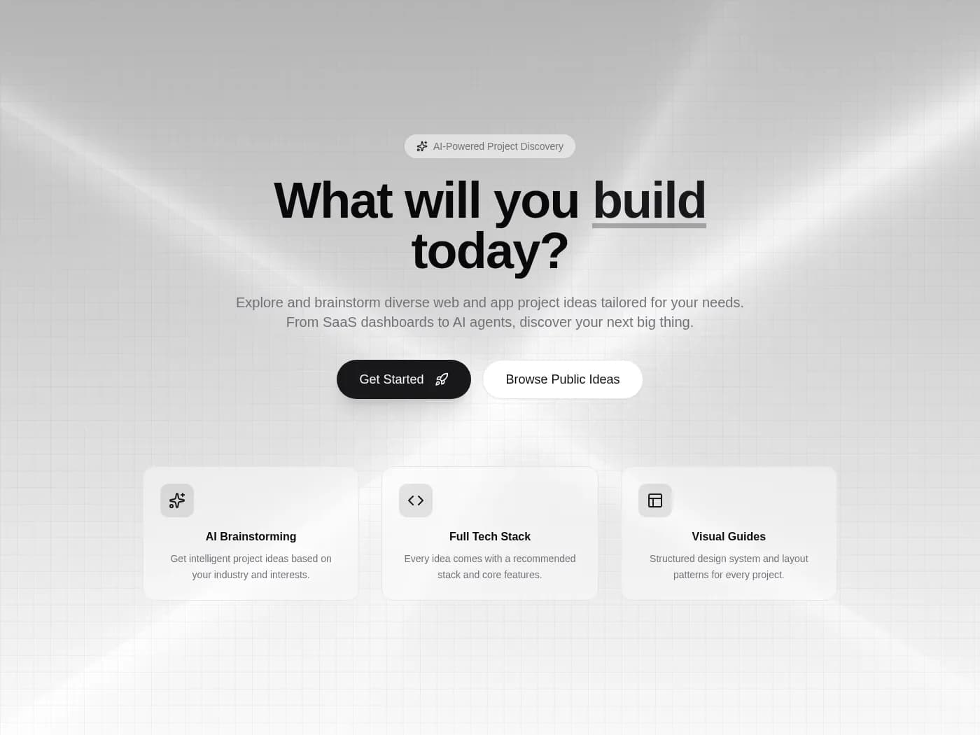 Project Idea Explorer