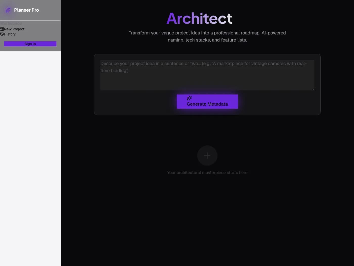 Project Planner Pro