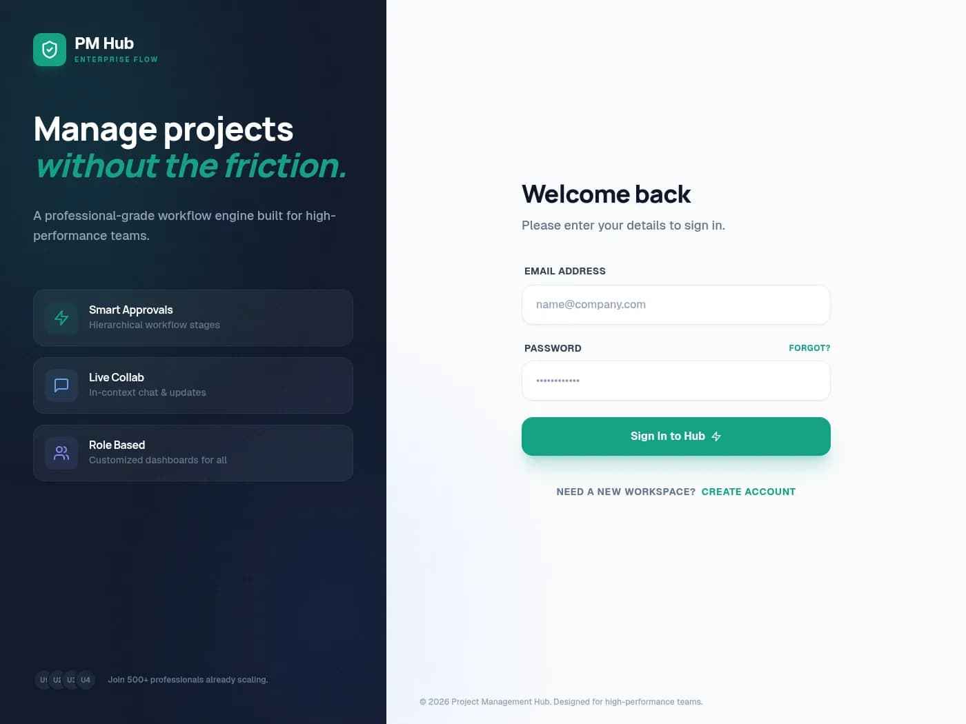 Project Management Hub