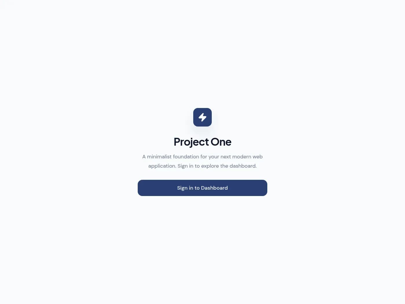 Project One