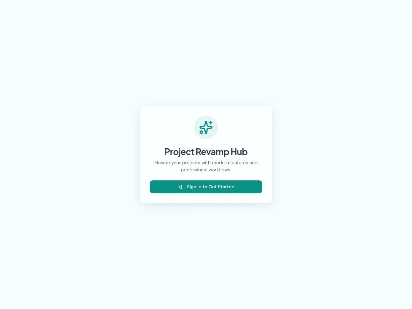 Project Revamp Hub