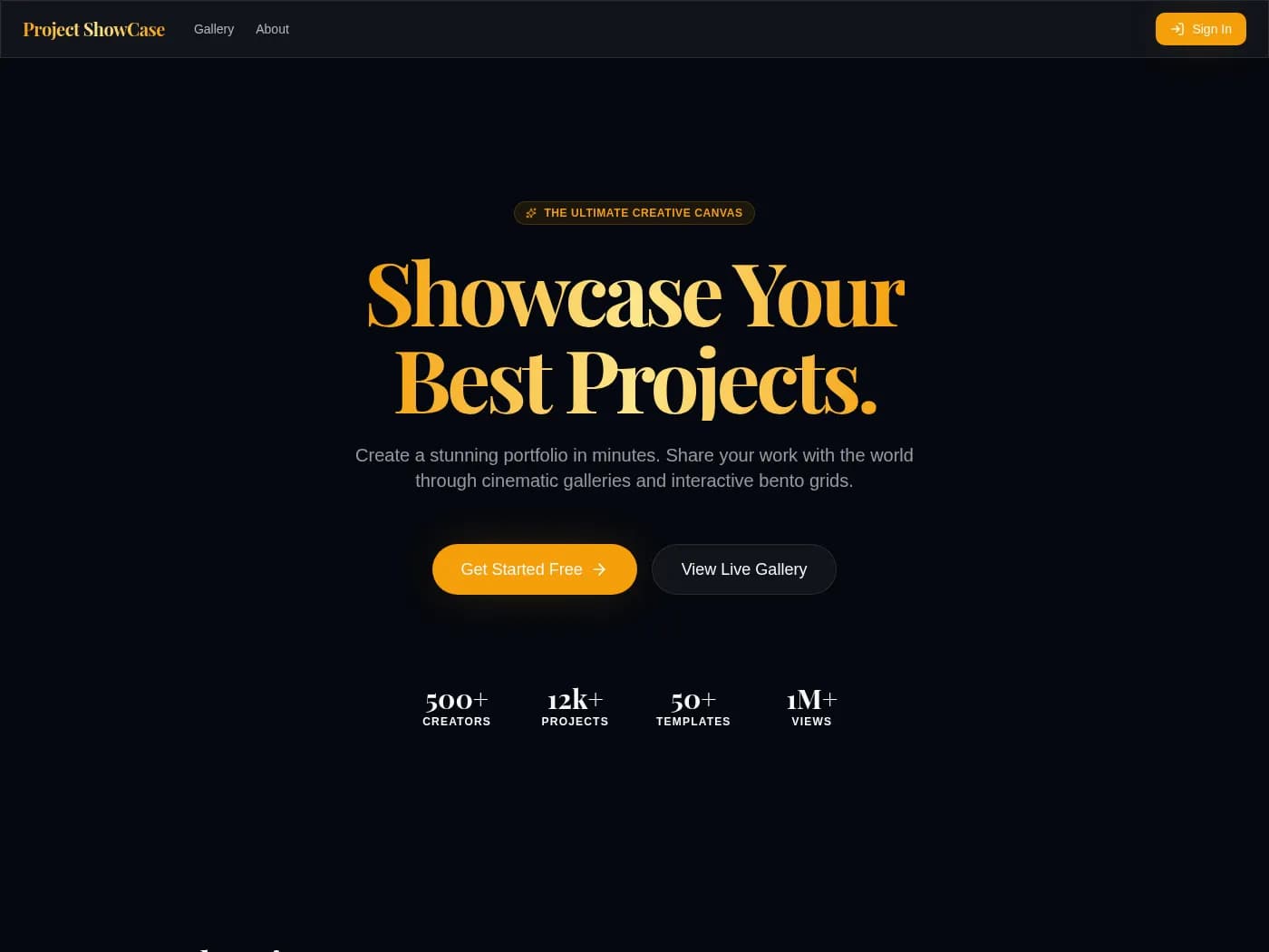 Project ShowCase