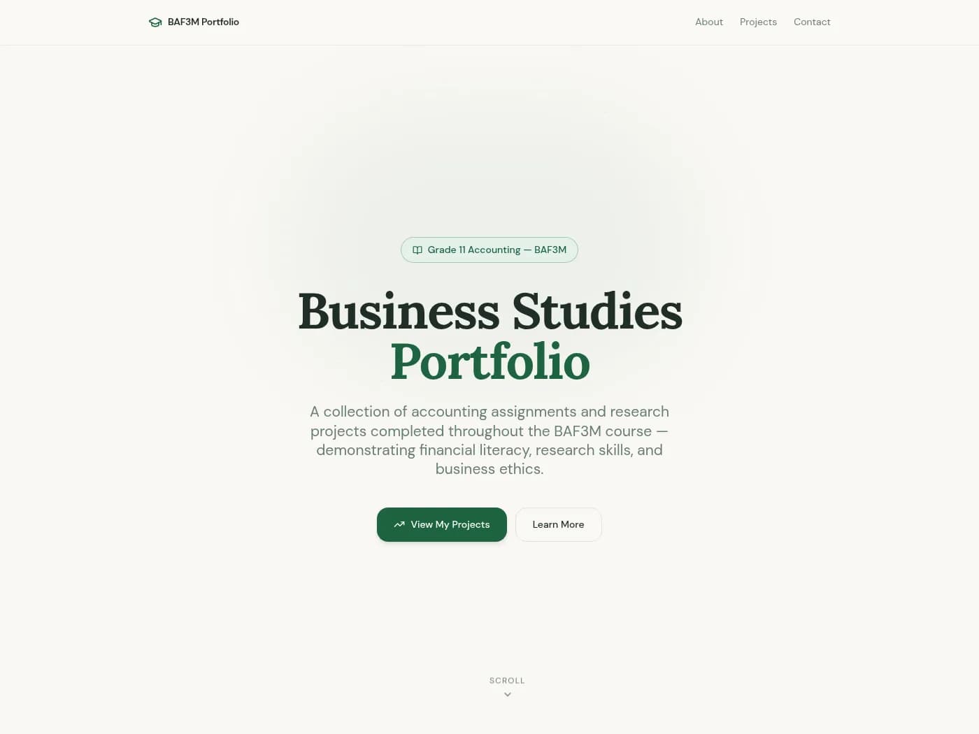 My Project Showcase