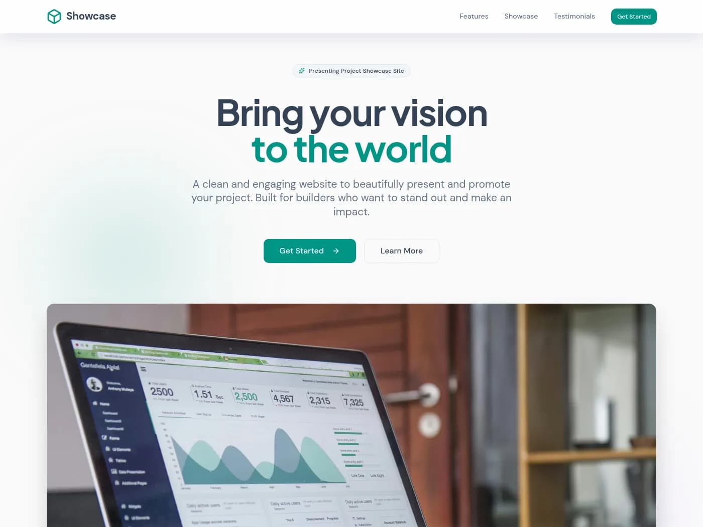 Project Showcase Site