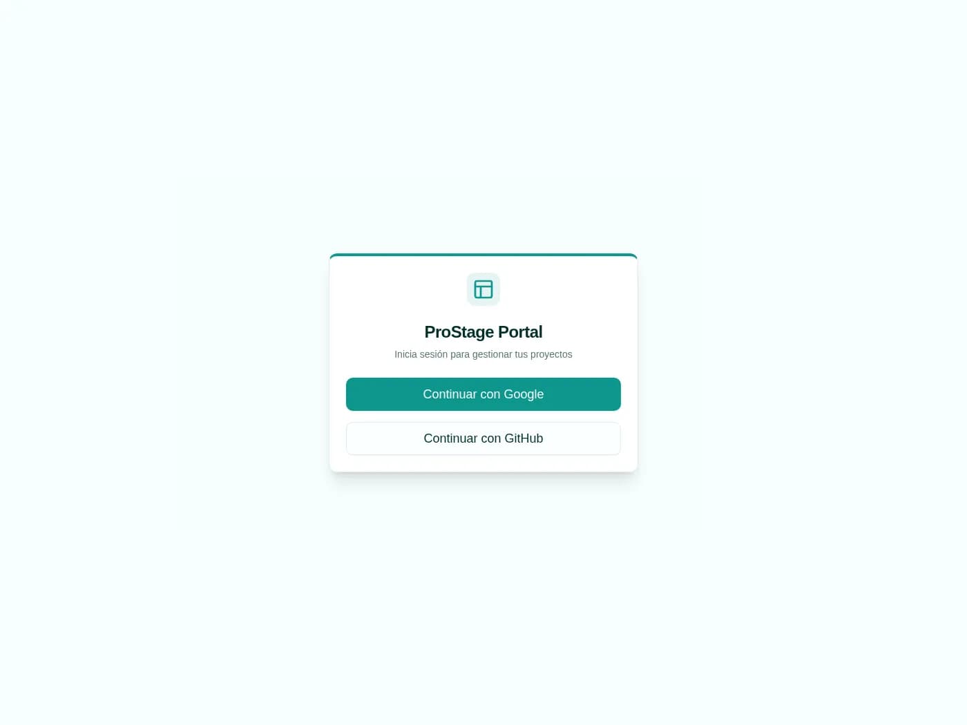 ProStage Admin Portal
