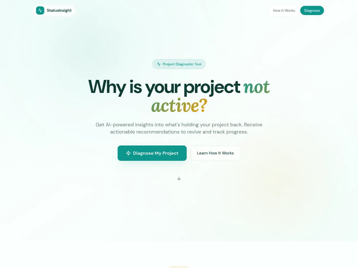 Project Status Insight