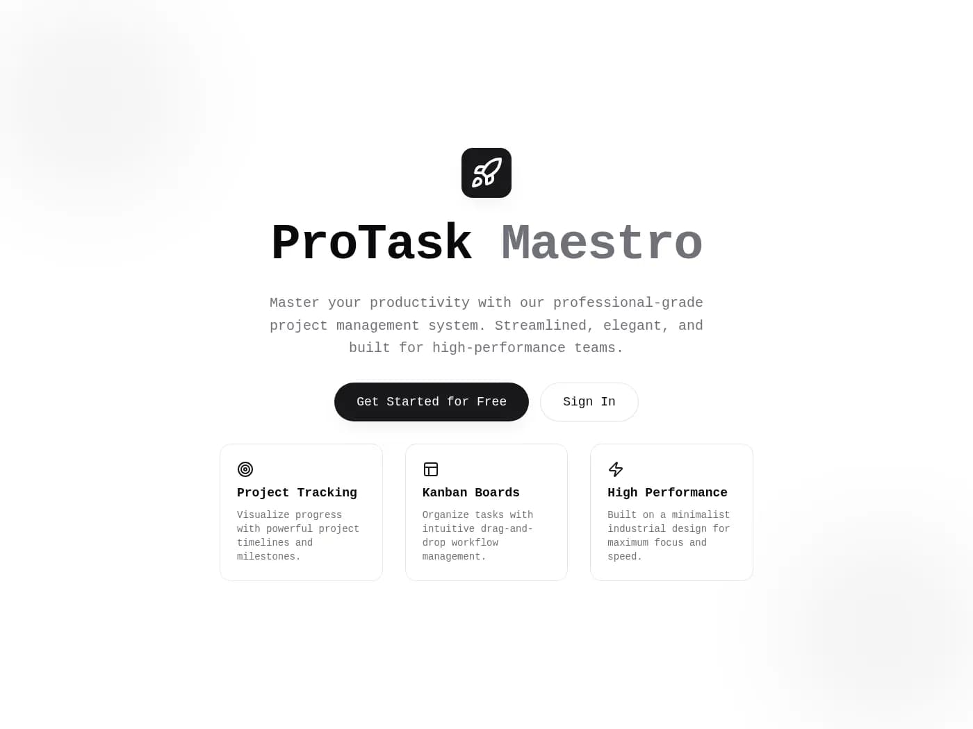 ProTask Maestro