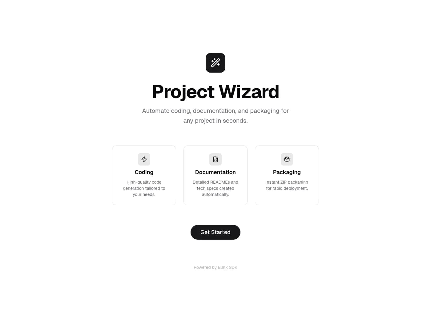 Project Wizard Assistant