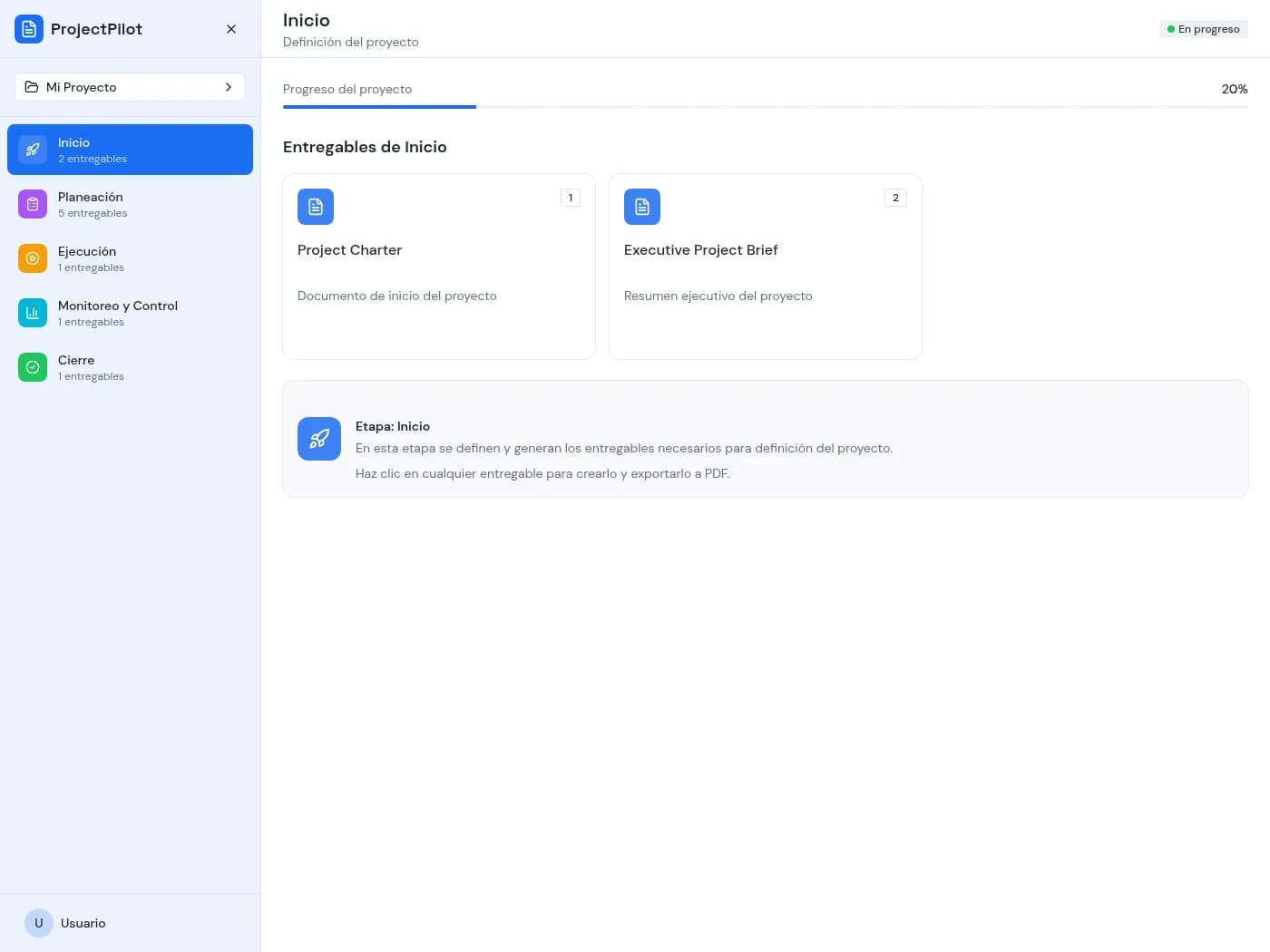 ProjectPilot Web Dashboard