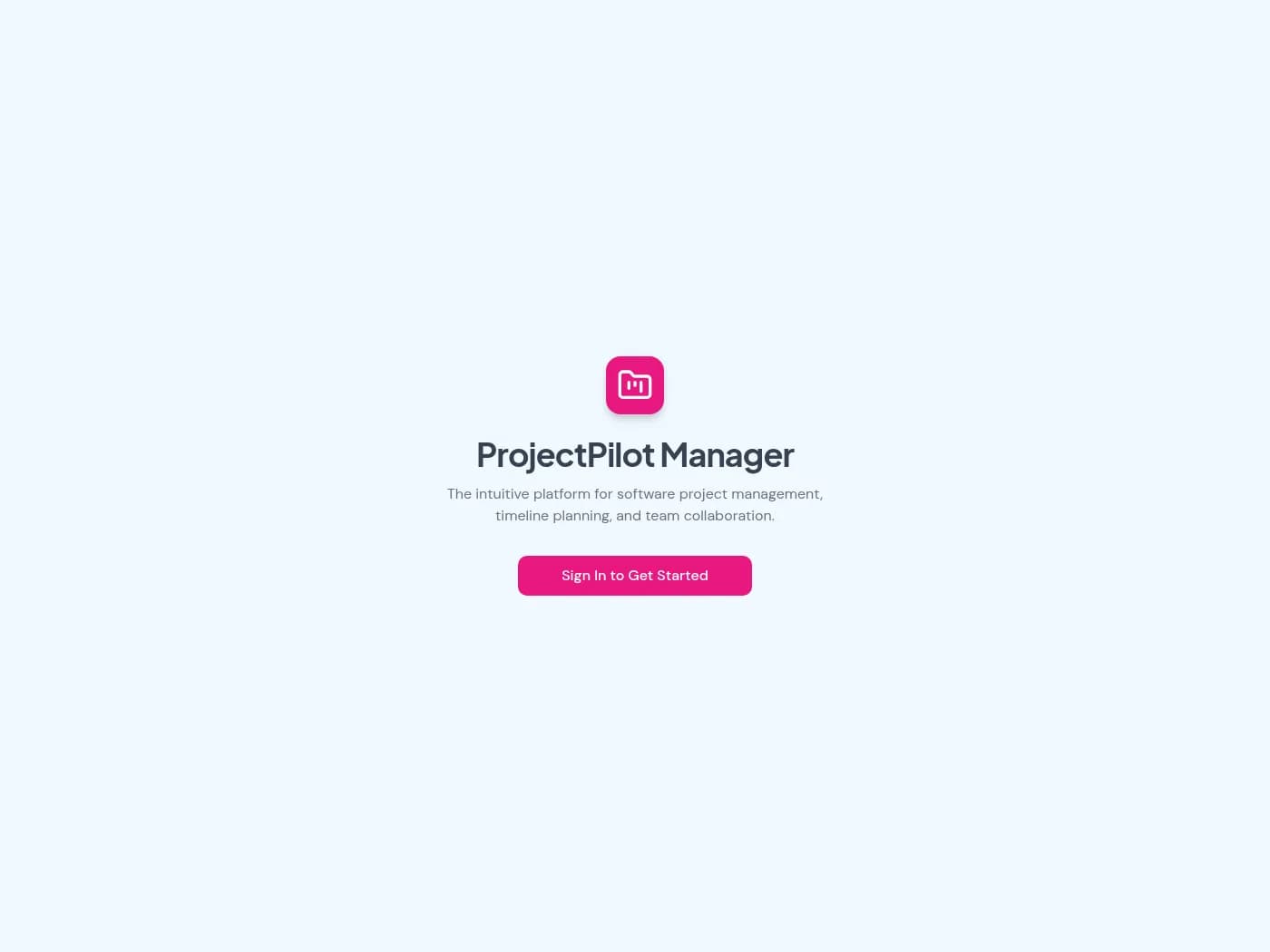 ProjectPilot Manager
