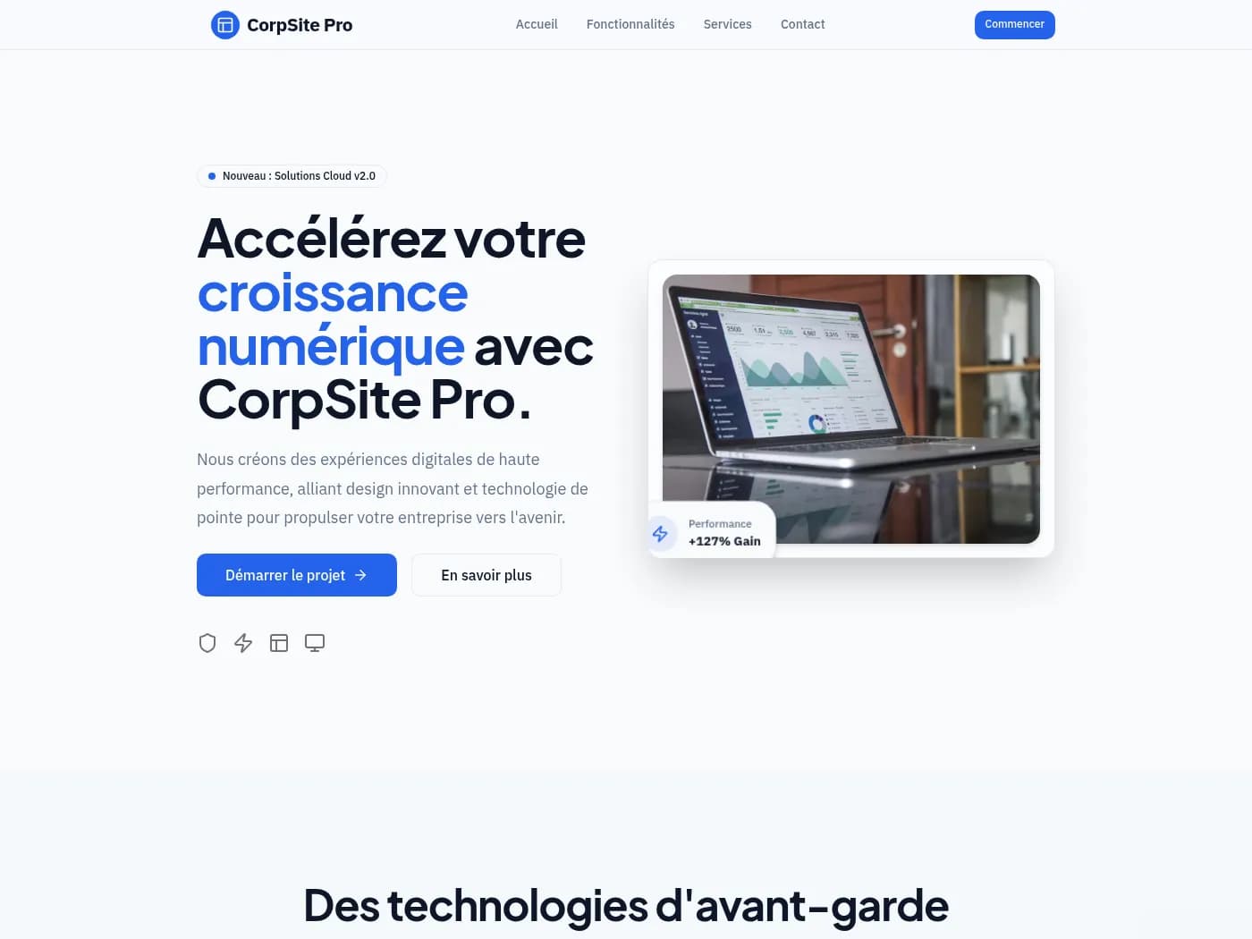 Projet Web Starter