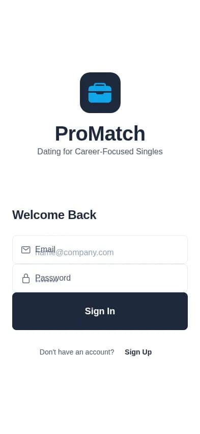 ProMatch Dating App