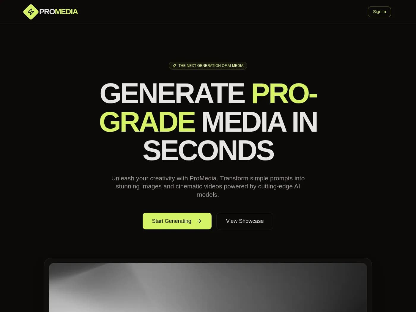 ProMedia Generator