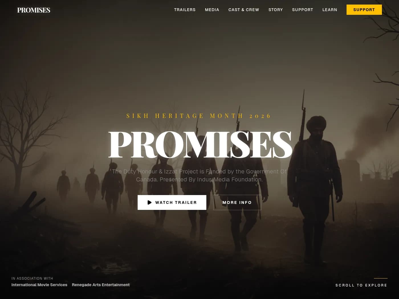 Promises Movie Clone