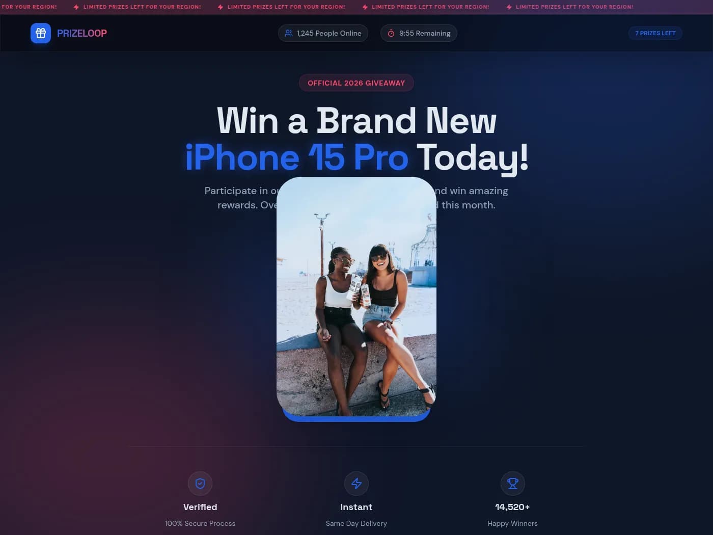 Marketing Contest Clone