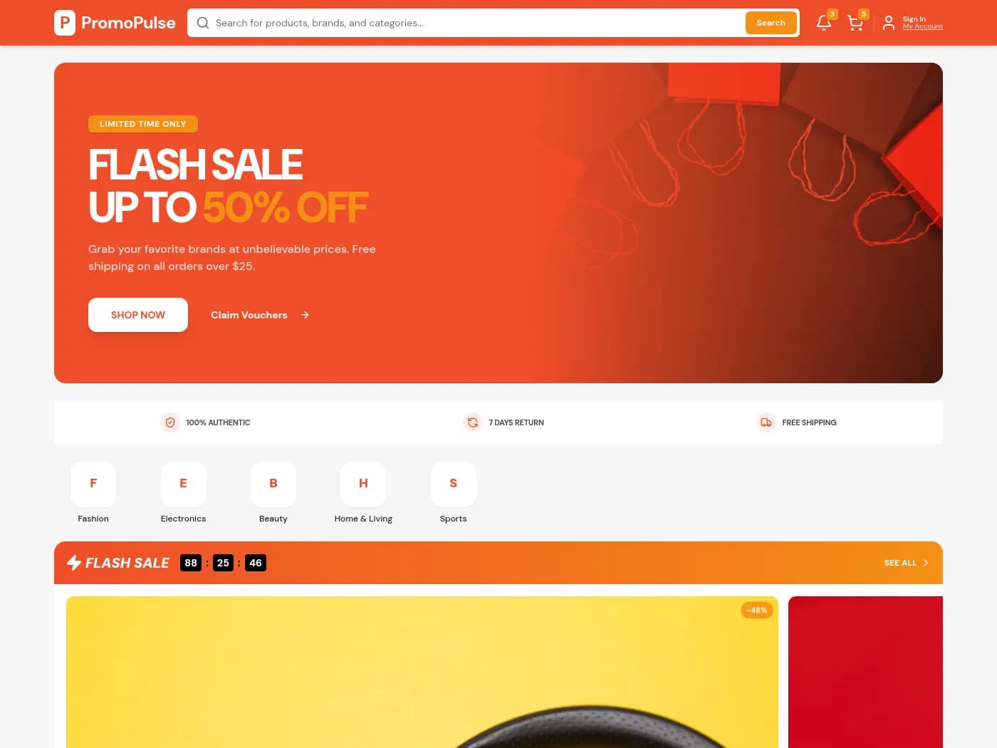 PromoPulse E-Commerce
