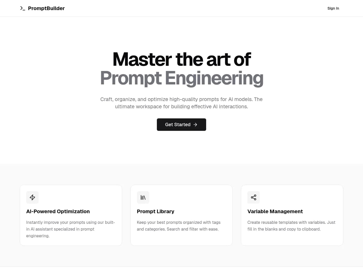 PromptBuilder