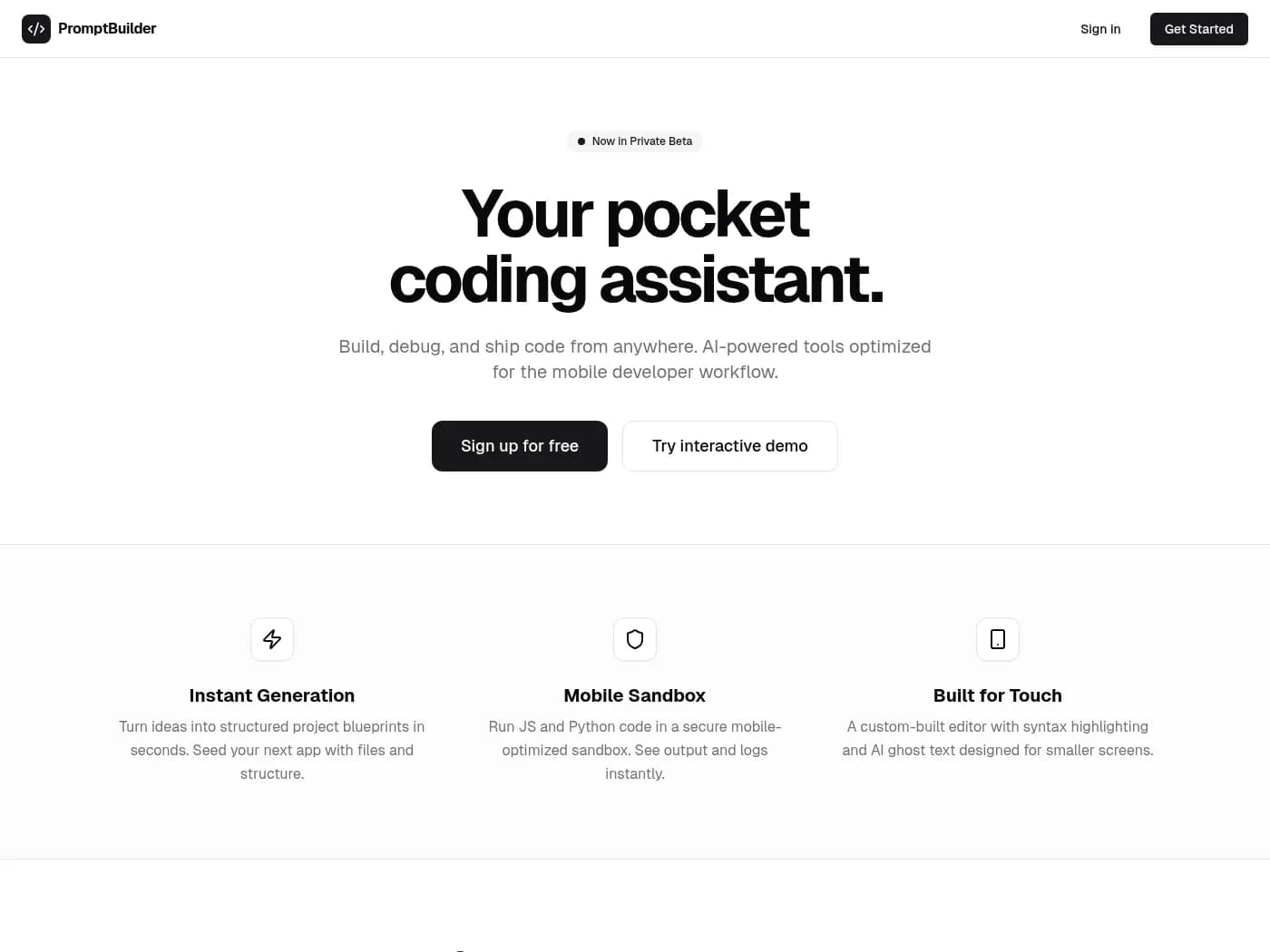 PromptBuilder