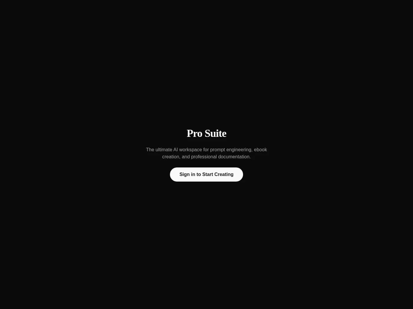 Prompt & Ebook Pro Suite