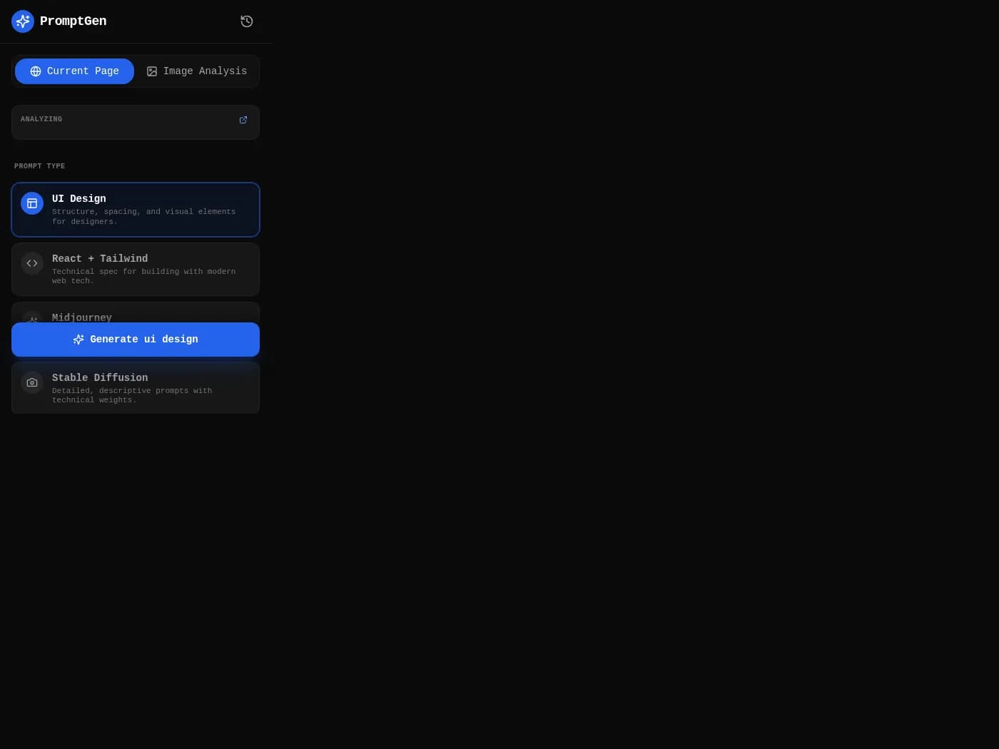 Prompt Design Generator