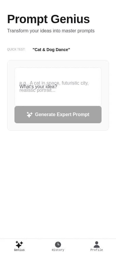 Prompt Genius