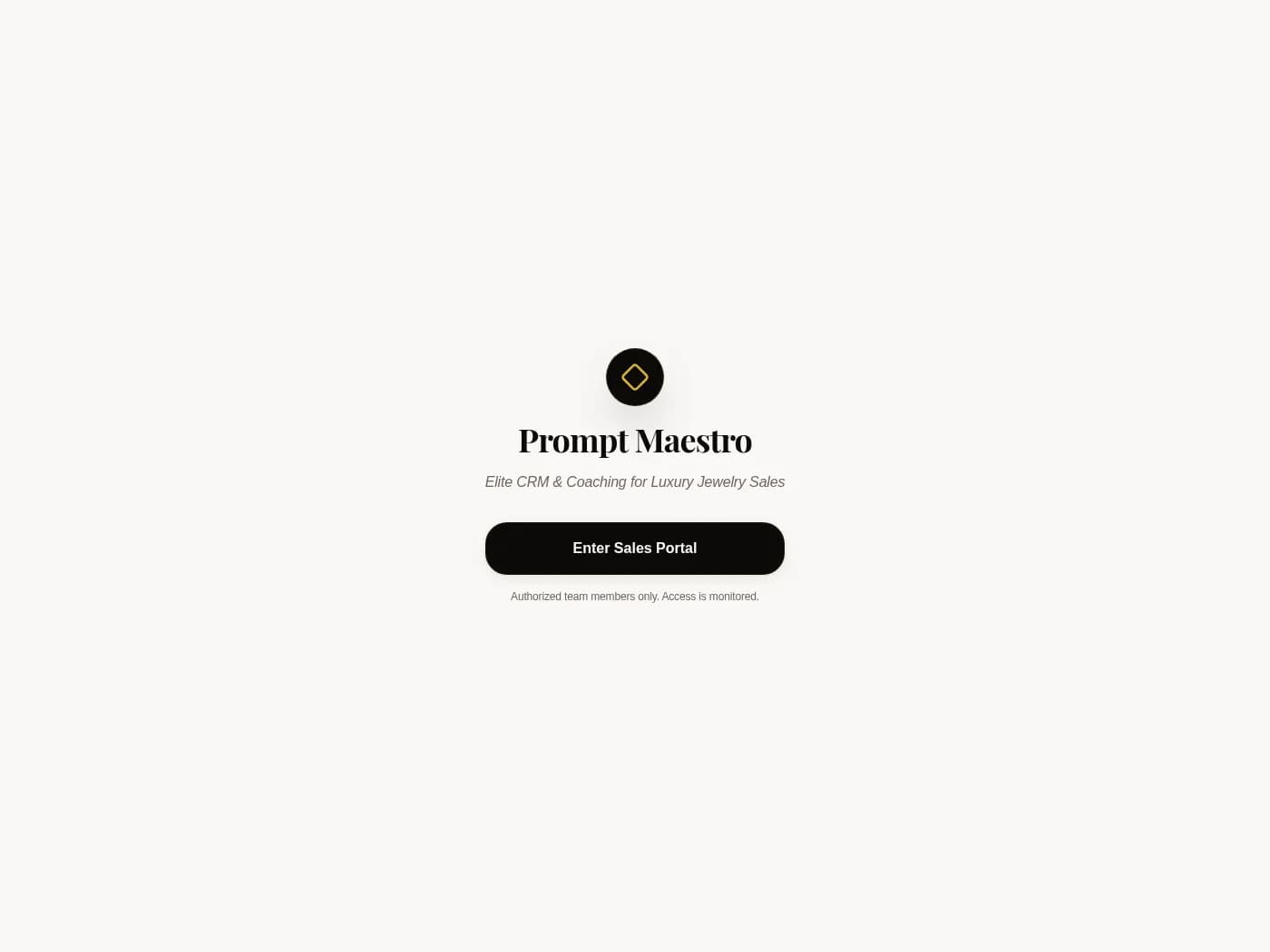 Prompt Maestro CRM