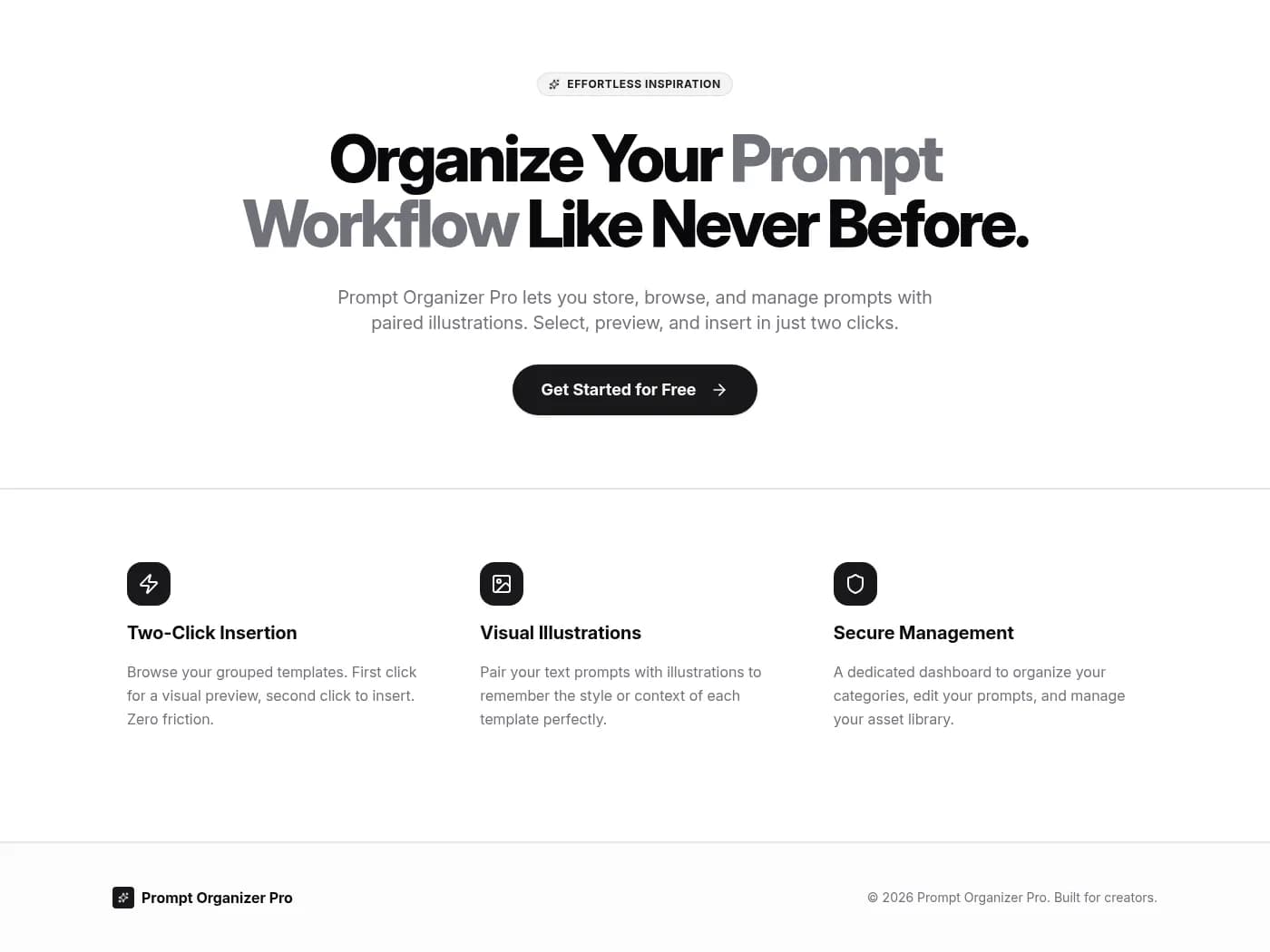 Prompt Organizer Pro