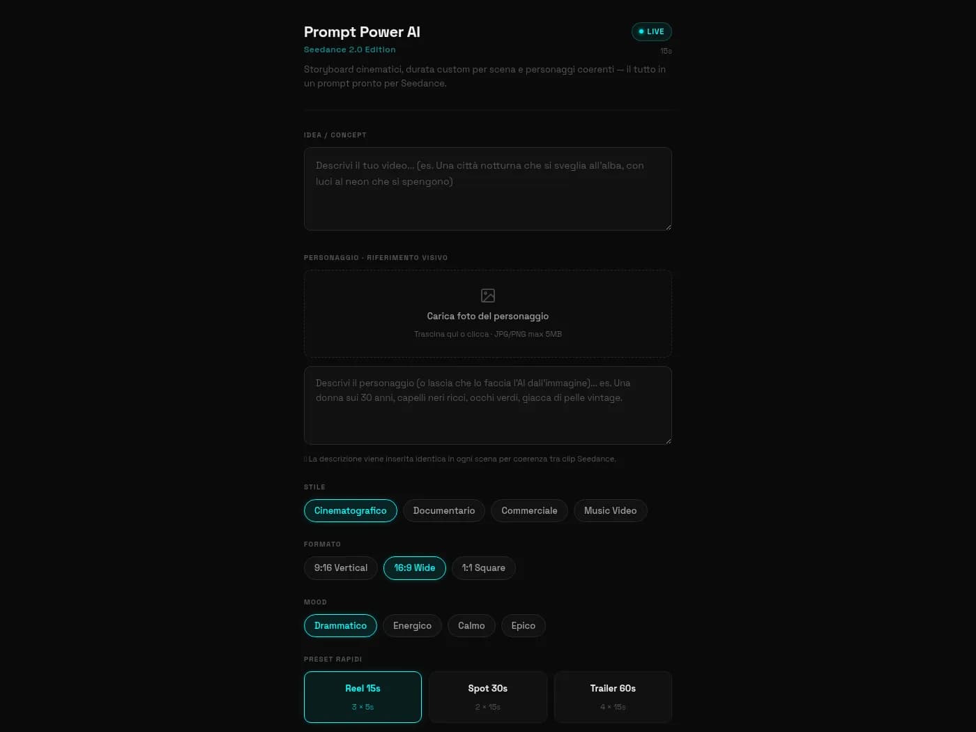 Prompt Power AI Seedance