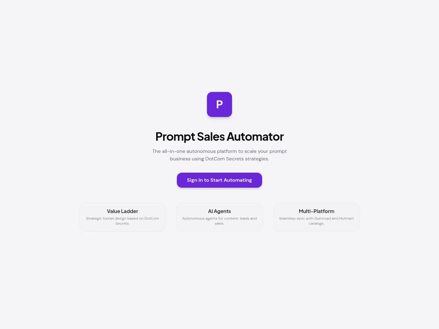 Prompt Sales Automator