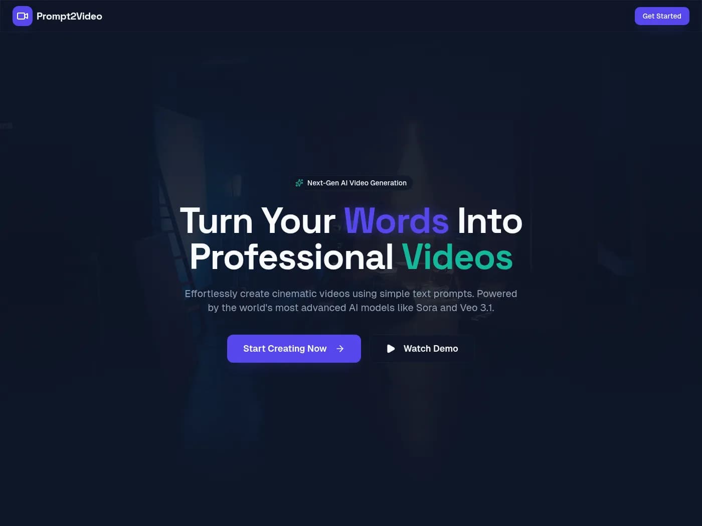 Prompt2Video Creator