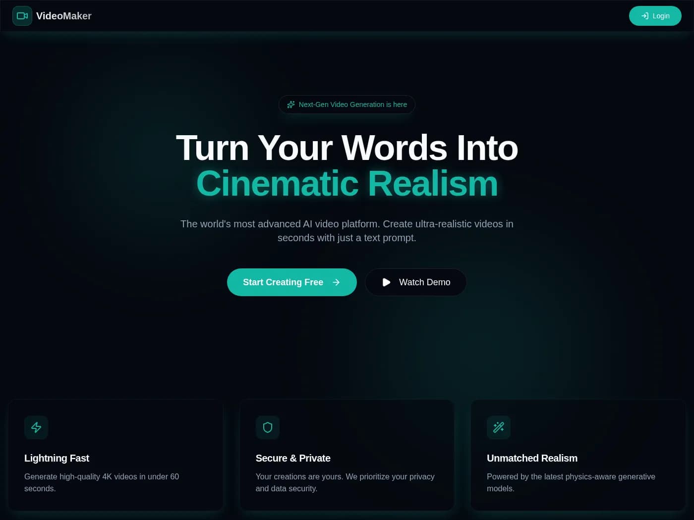 Prompt Video Maker