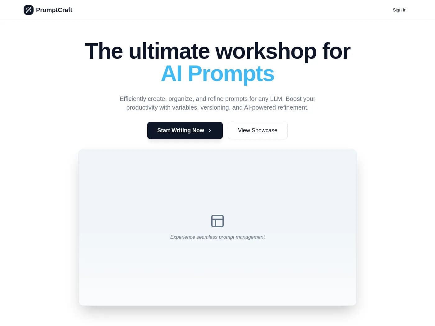 Prompt Writer App