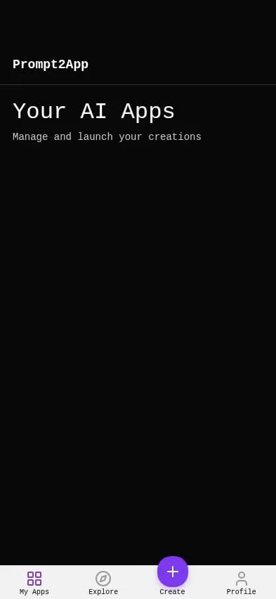 Prompt2App Creator