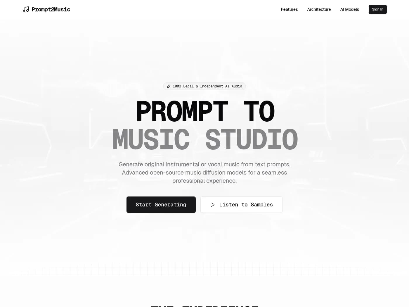 Prompt2Music AI Studio