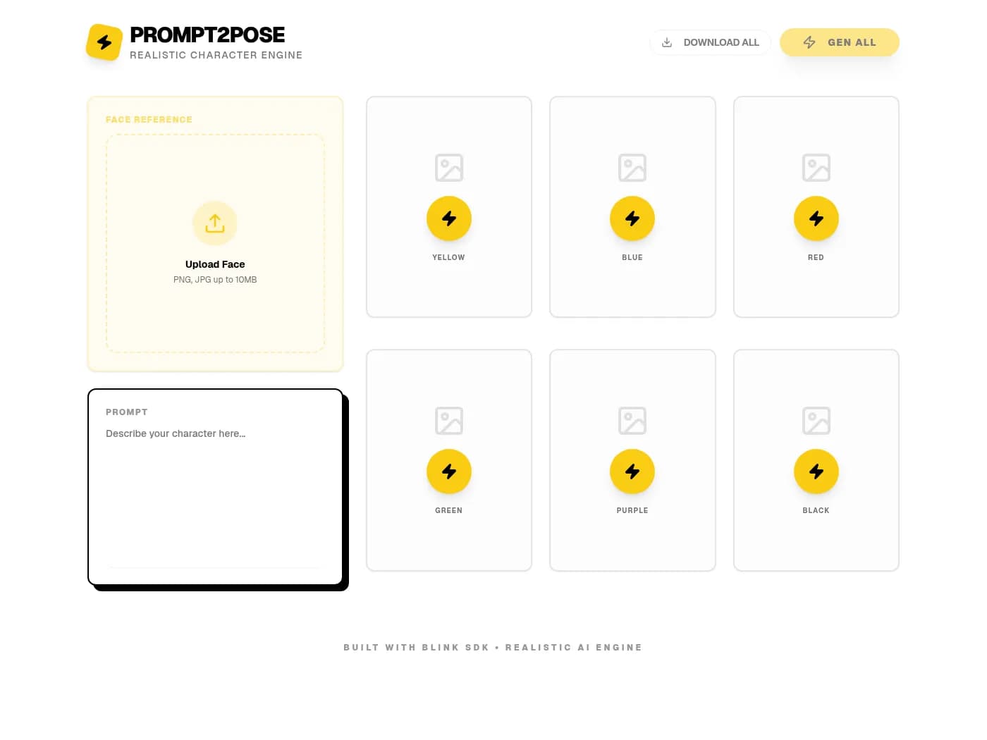 Prompt2Pose Images