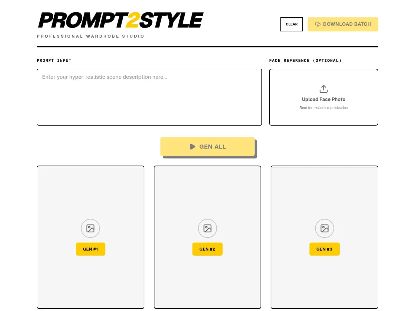 Prompt2Style Image Creator