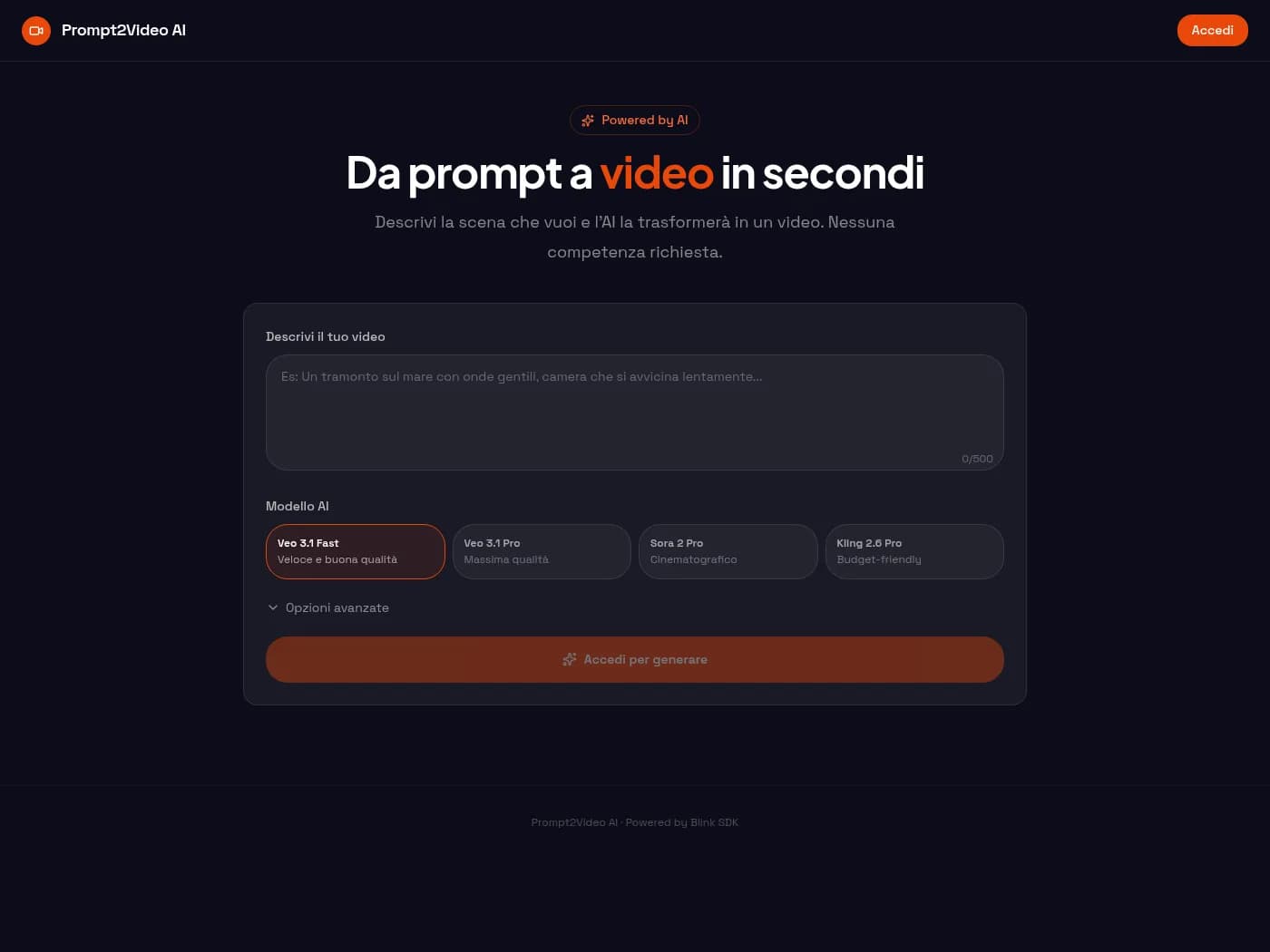 Prompt2Video AI
