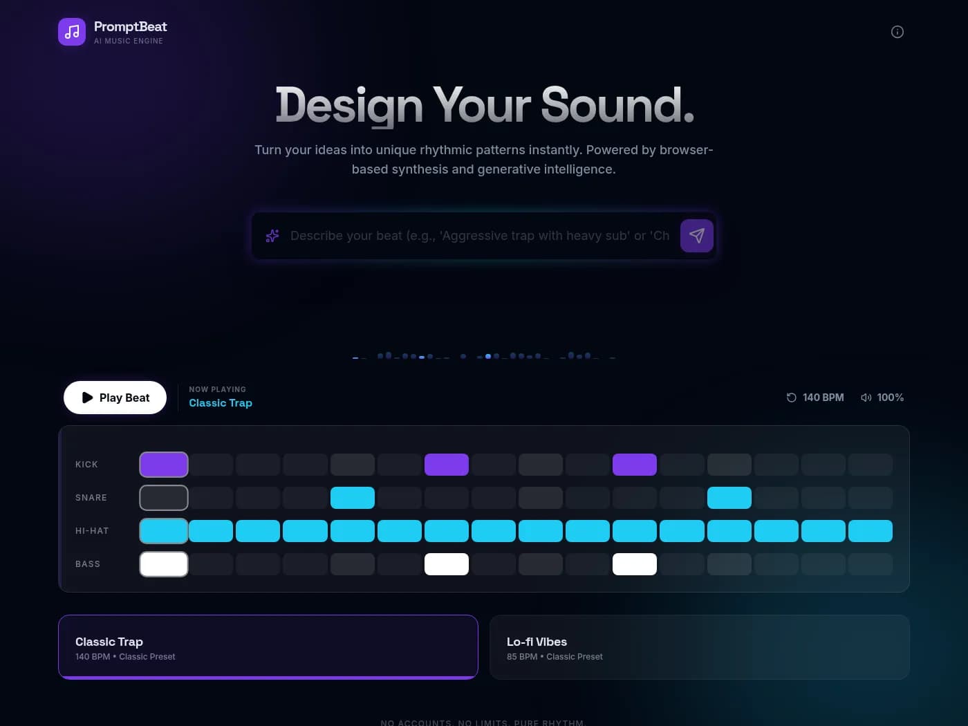 PromptBeat Generator