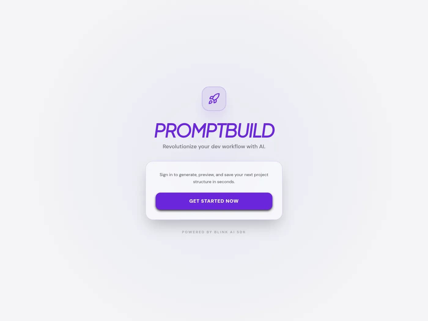 PromptBuild App