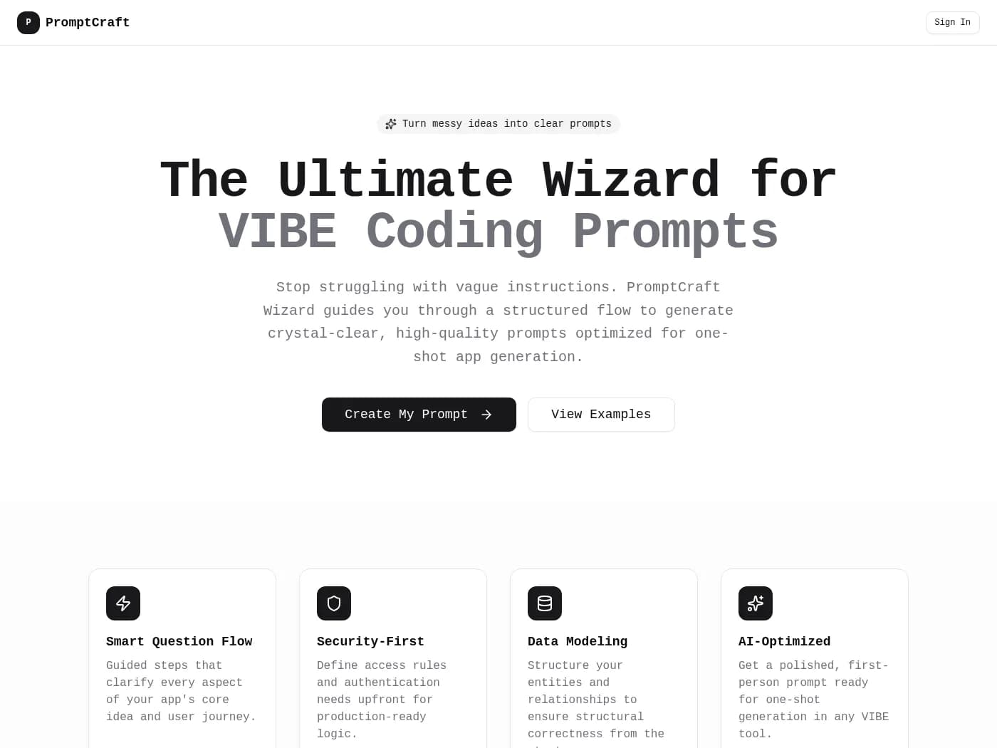 PromptCraft Wizard